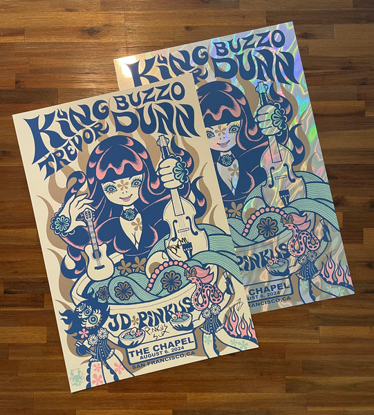 King Buzzo Trevor Dunn JD Pinkus San Francisco 2024 Junko Mizuno ...