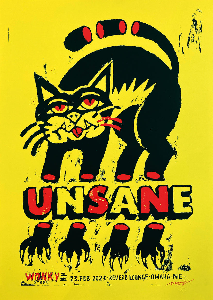 Unsane Omaha 2023 Wonky Studio | Secret Serpents